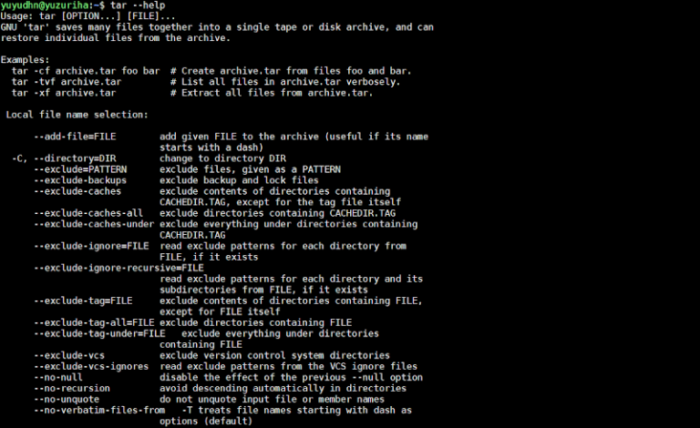 How to Extract tar.gz Files using Terminal Command