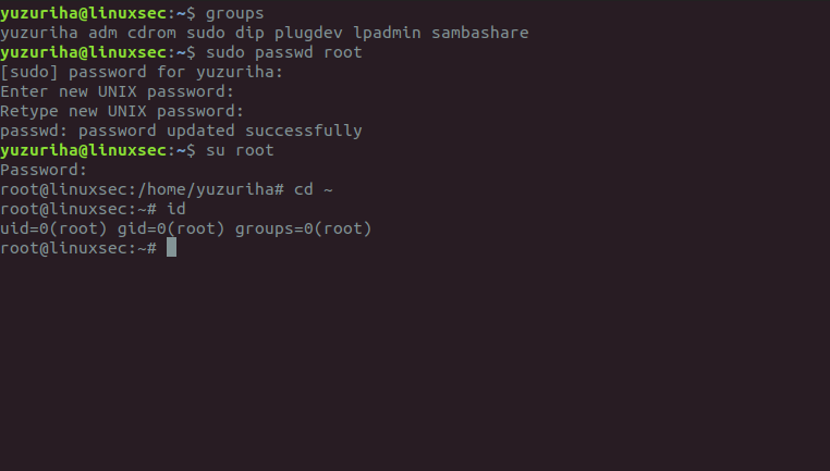 How To Change Root Password In Ubuntu