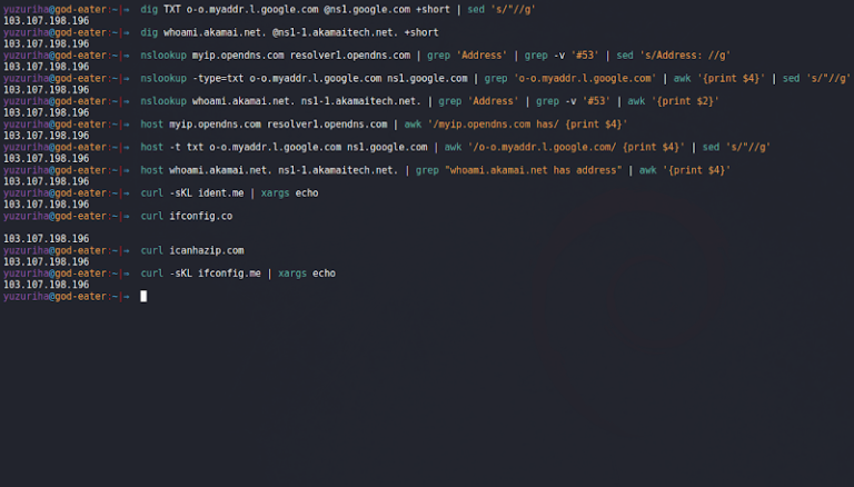 How To Find Public IP Address Using Linux Terminal